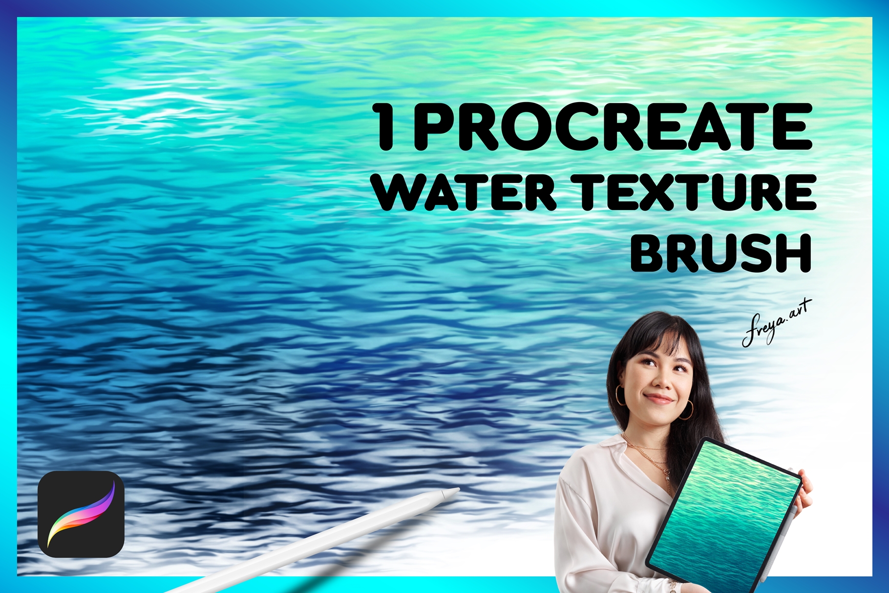 Procreate Water | 1 Procreate Water Brush, Add-ons | GraphicRiver